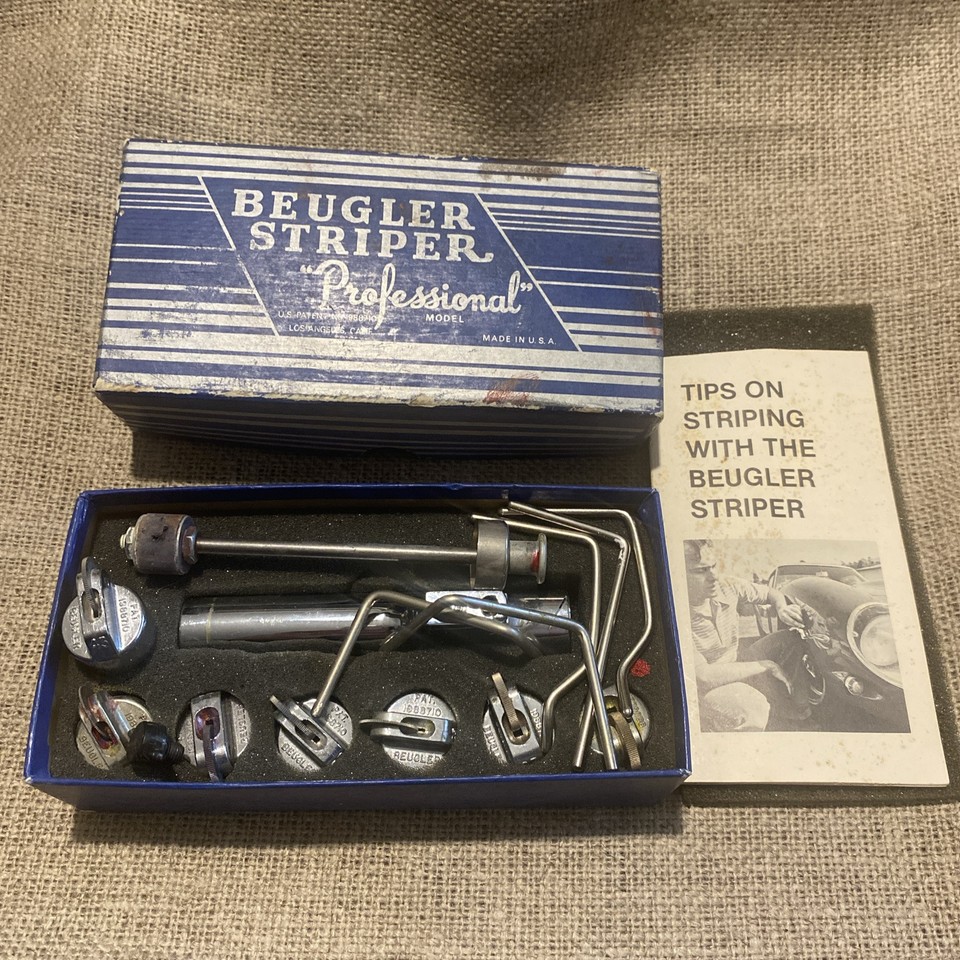 RARE Beugler Professional Striper Tool Kit Lot Made In USA | eBay