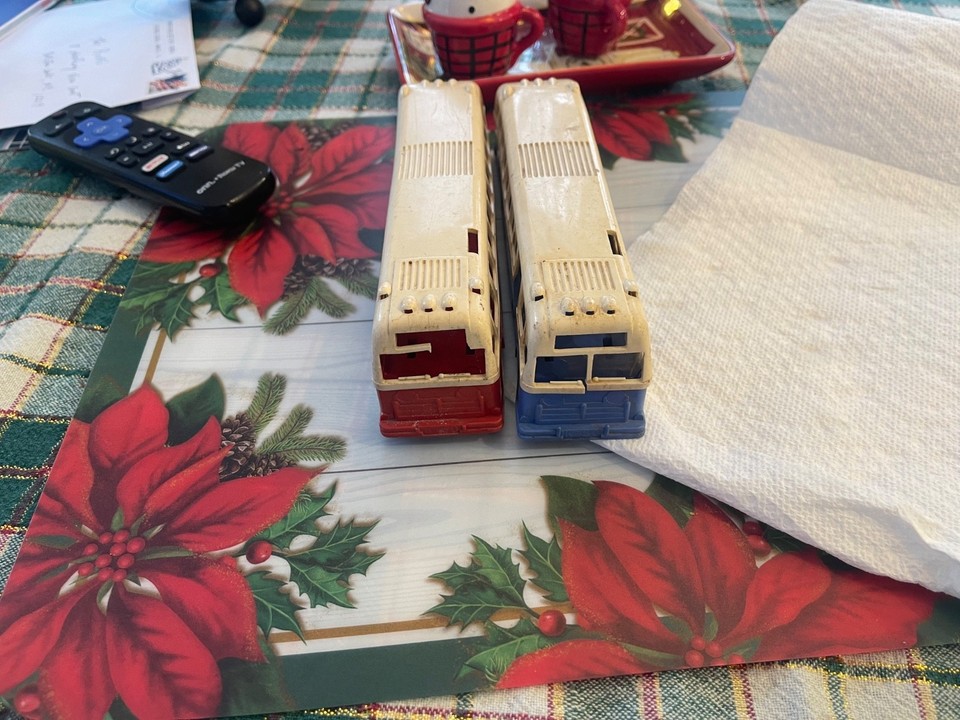 Vintage Keystone Plastic Commuter 8” Buses for parts | eBay