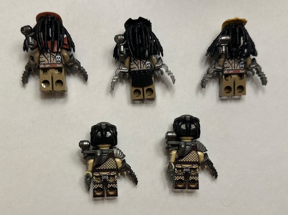 LEGO Minifigures Lot - LEGO Predator Minifigures Custom Printed! | eBay