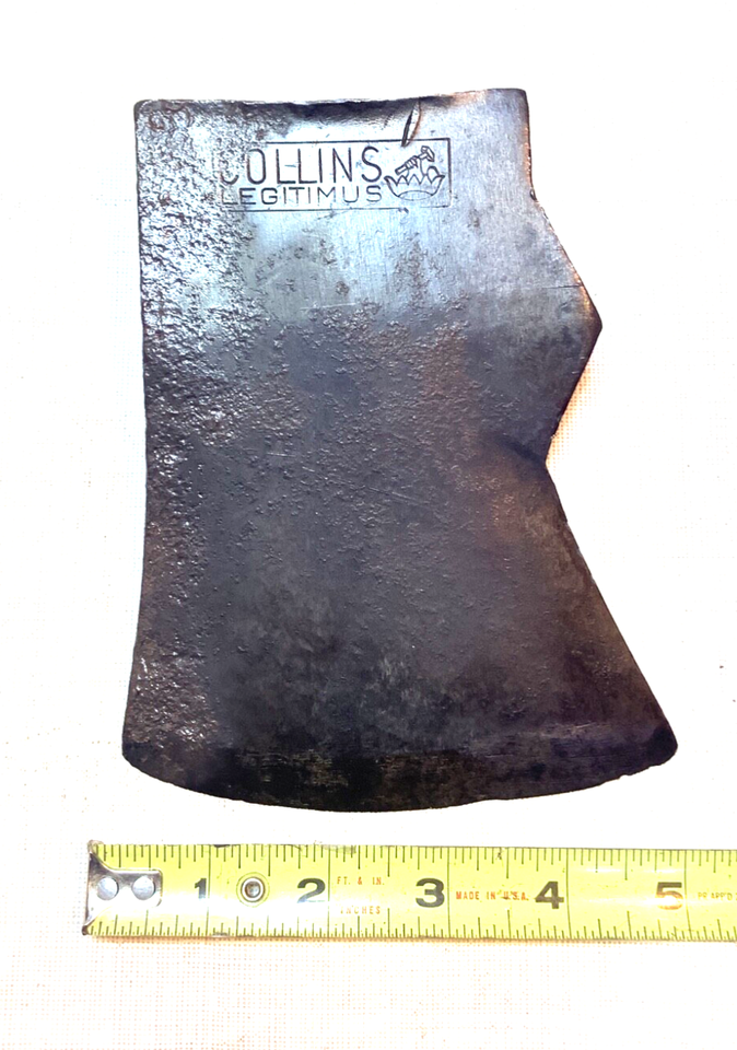 Vintage Collins Legitimus 3lb. 2oz. axe head, used | eBay