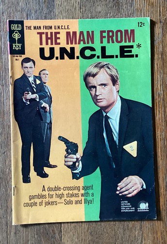 THE MAN FROM UNCLE Gold Key Comics #12 May 1967 | eBay