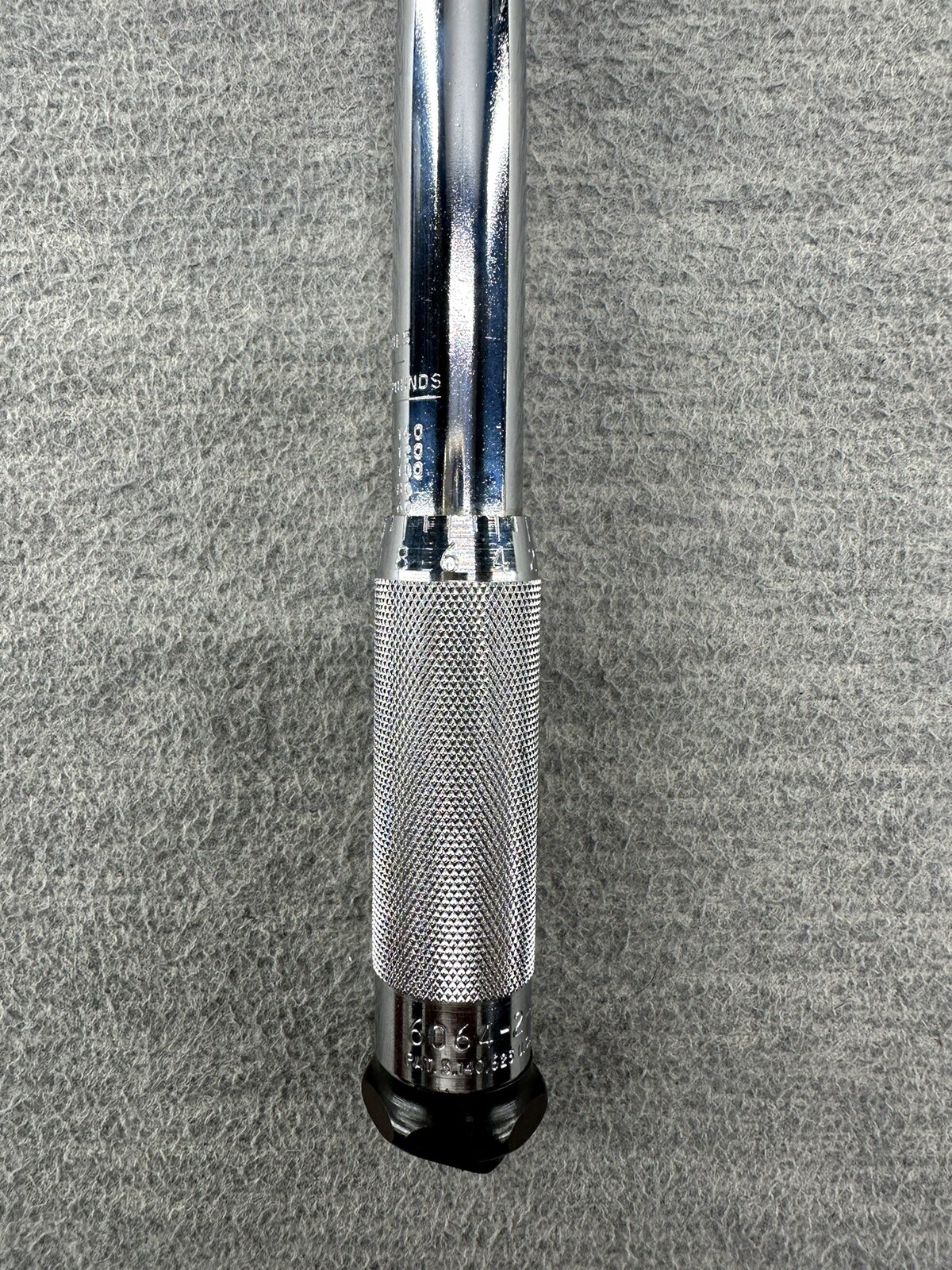 PROTO 6064 - VINTAGE 3/8" Drive Ratcheting Head Micrometer Torque ...