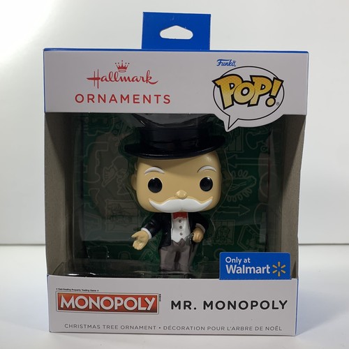 Hallmark Funko POP! Mr. Monopoly Christmas Tree Ornament Walmart ...