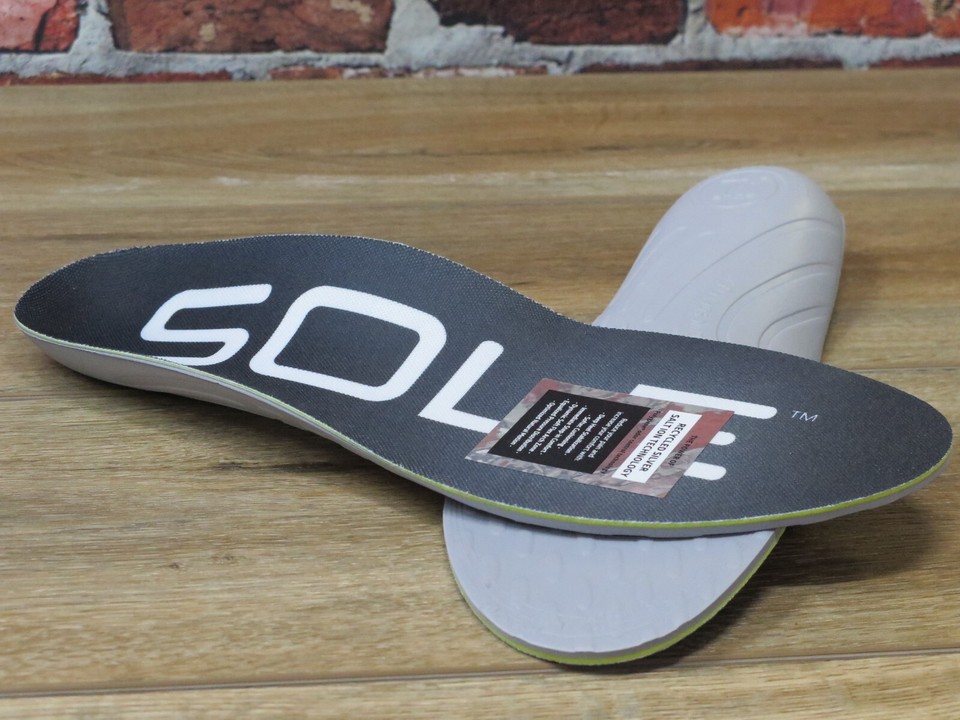 SOLE Sport Medium Volume Heat Moldable Custom Footbeds/Inserts Black ...