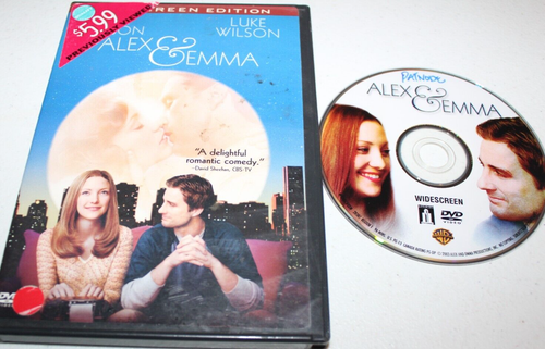 Alex & Emma (DVD 2003, Widescreen) Luke Wilson, Derek Barbosa, Lobo ...