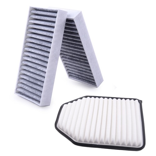 Engine & Cabin Air Filter Kit 53034018AD Fit For Jeep Wrangler 3.6L 3 ...