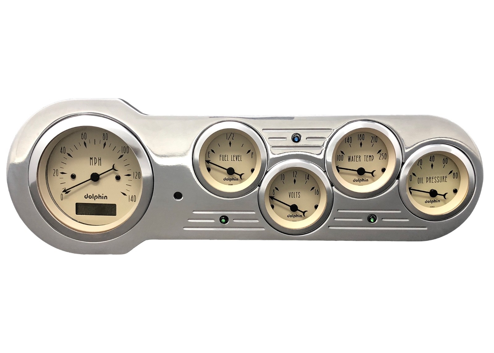 1953 1954 Chevy Car 5 Gauge Dash Panel Instrument cluster Insert Set ...