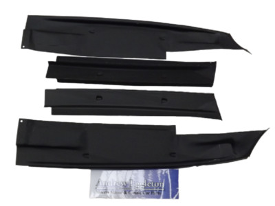 MORRIS MINOR FULL SET OF FRONT/ REAR INNER UNDER 1/4 REPAIR PANELS UK ...