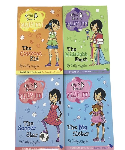 Billie B Brown FLIP IT 4x Book Bundle by Sally Rippin The Big Sister ...