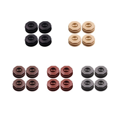 4Pcs Car Floor Mat Clips Fasteners Clamps Double Layer Twist | eBay