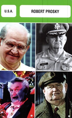 Fiche Cinéma - Acteurs - ROBERT PROSKY | eBay