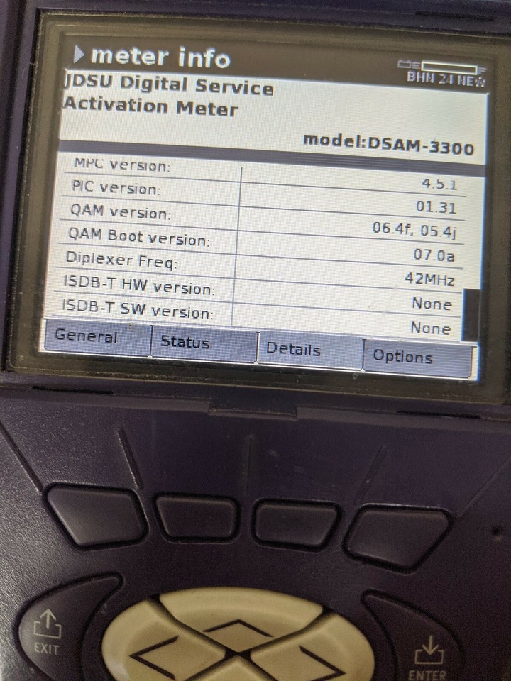 JDSU DSAM-3300 XT 3300 Cable Tester DOCSIS 3.0 w/ Extended Battery and ...