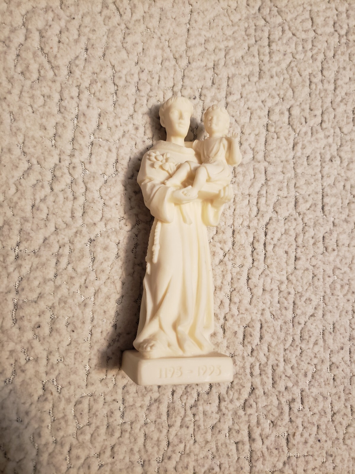 5"H Saint Anthony Holding Child Jesus Statue Anthony of Padua Holy ...