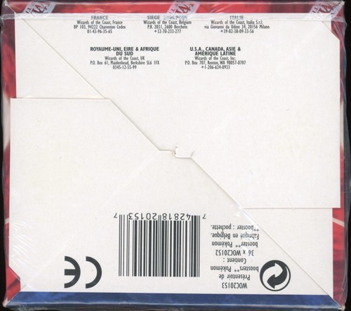 1999 Pokemon FRENCH 1st Edition Base Set Booster Box Display SEALED ...