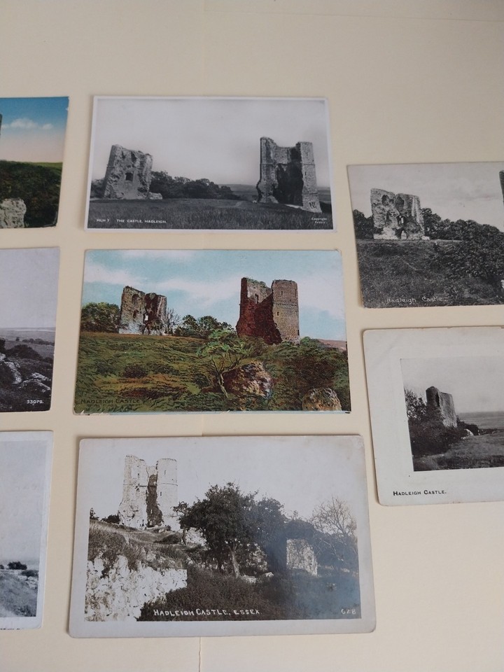 Hadleigh Castle Vintage Benfleet Essex Postcard Collection x 8 | eBay UK