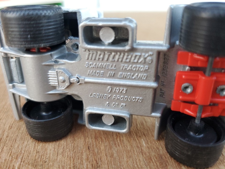 Vintage Matchbox 1973 7UP Scammell Tractor, Trailer & Containers Lesney ...