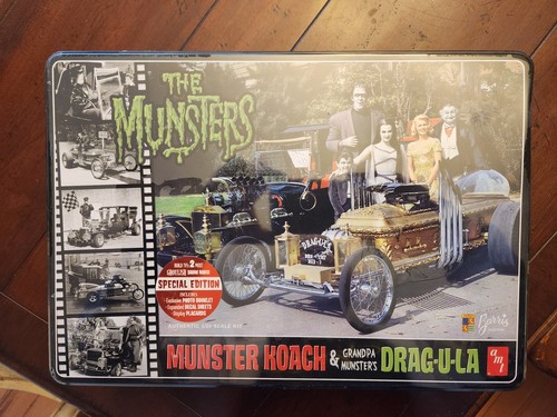 Barris Custom Amt Munsters Coach And Dragula Model Kit | eBay