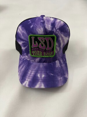 LSD Tour 2018 Graphic Purple Baseball Cap Hat One Size | eBay