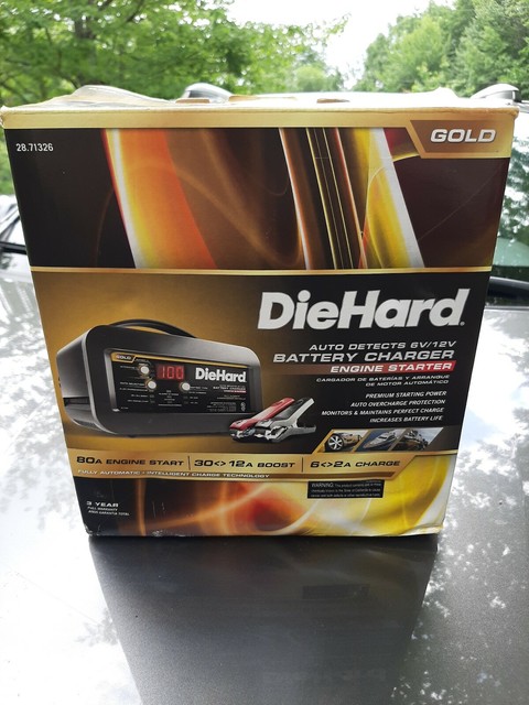 DieHard Gold 80a Shelf Battery Charger Engine Starter for sale online ...