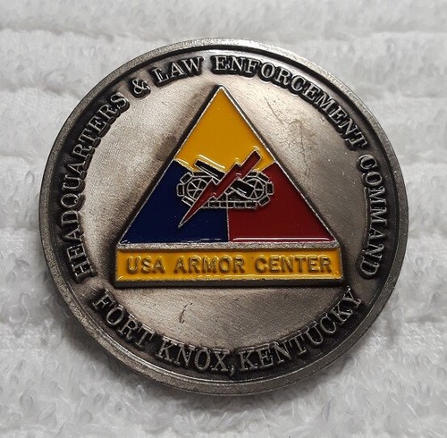 AUTHENTIC US ARMY HQ and LAW ENFORCEMENT COMMAND MP FT. KNOX RARE ...