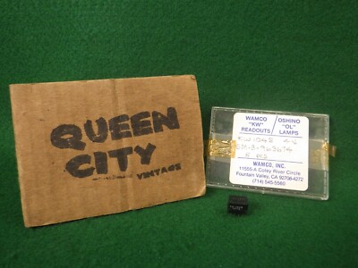 NOS Vintage Wamco KW-104s Incandescent Digital Display Direct View ...