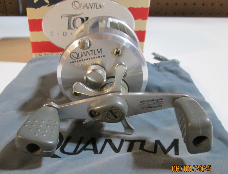 Quantum Tour Edition USA 300 Baitcast Fishing Reel w/Box Made in USA | eBay