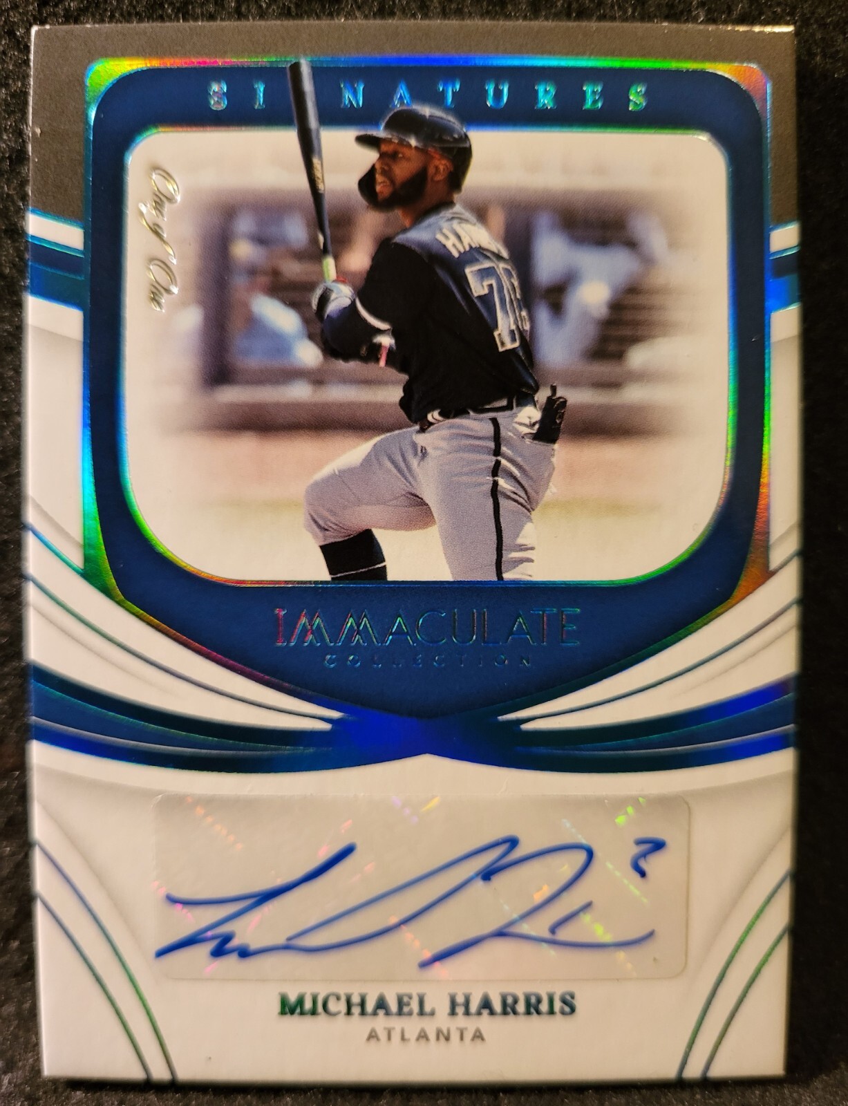 2022 Michael Harris Immaculate Signatures Platinum RC AUTO....1/1 ...