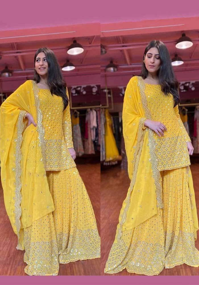Yellow Indian Wedding Dress