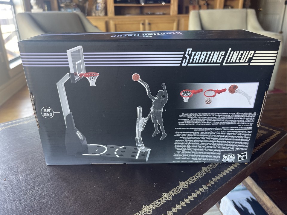 2022 HASBRO NBA STARTING LINEUP BASKETBALL BACKBOARD ACCESSORY FIGURE ...
