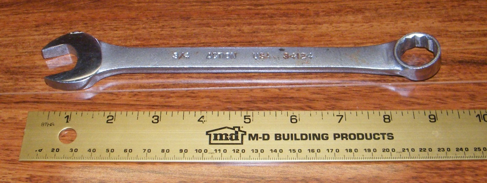 Action (34124) 3/4 in. 12 Point Open / Closed End Combination Wrench ...