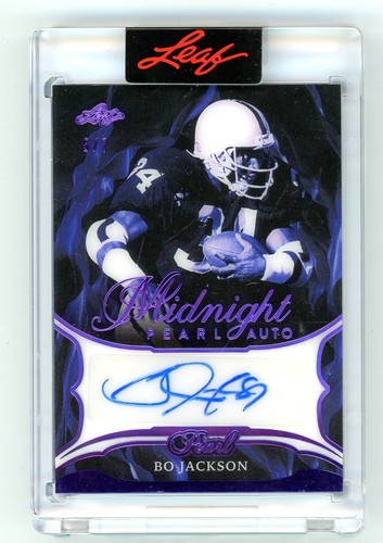 2025 Leaf Pearl Bo Jackson AUTO Autograph #5/7 (JK) | eBay