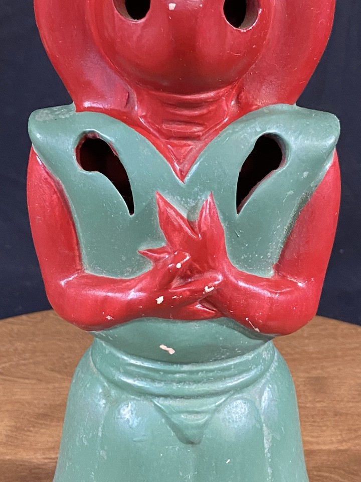 Braxton County Monster Flatwoods WV Ceramic Lantern Statue Cryptoid ...