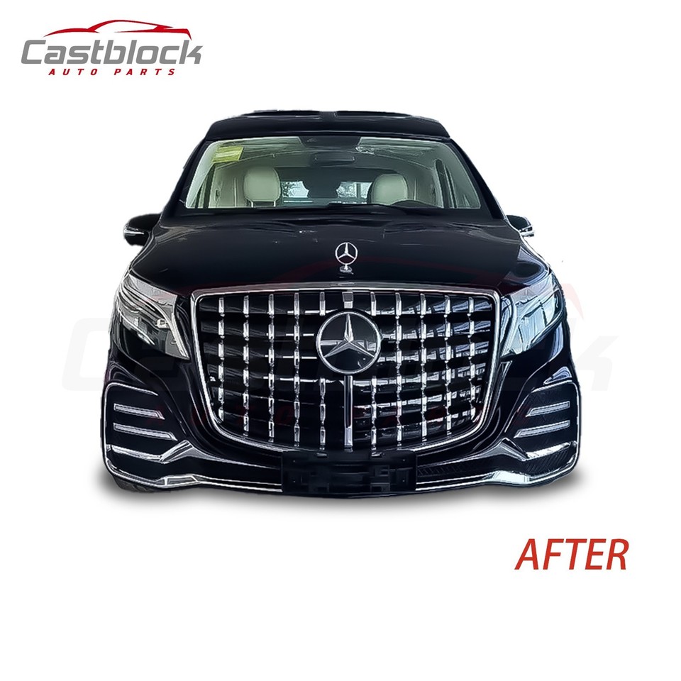 Fit 2016-2020 Mercedes-Benz V Class Vito W447 Metris Full Bumper Kit ...