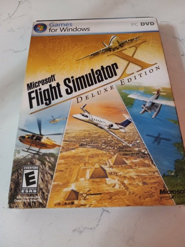 Microsoft Studios Games For Windows Flight Simulator Deluxe 2 disc Edition | eBay