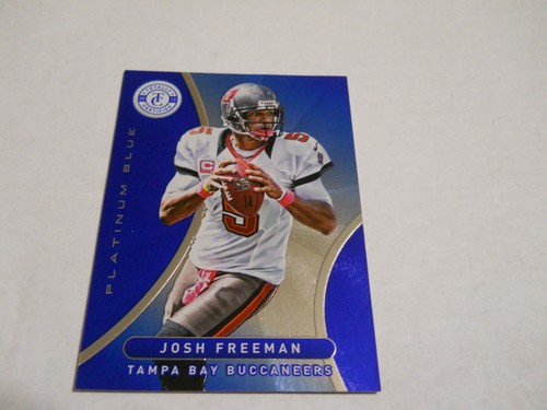 JOSH FREEMAN 135/199 PLATINUM BLUE TAMPA BAY BUCCANEERS 2012 TOTALLY ...