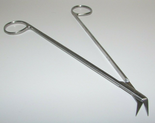 Codman 54-8018 Diethrich Coronary Artery Scissors - Angled 45 Degrees 7 ...