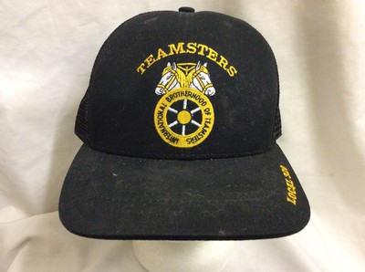 trucker hat baseball cap Teamsters International Brotherhood retro rare ...