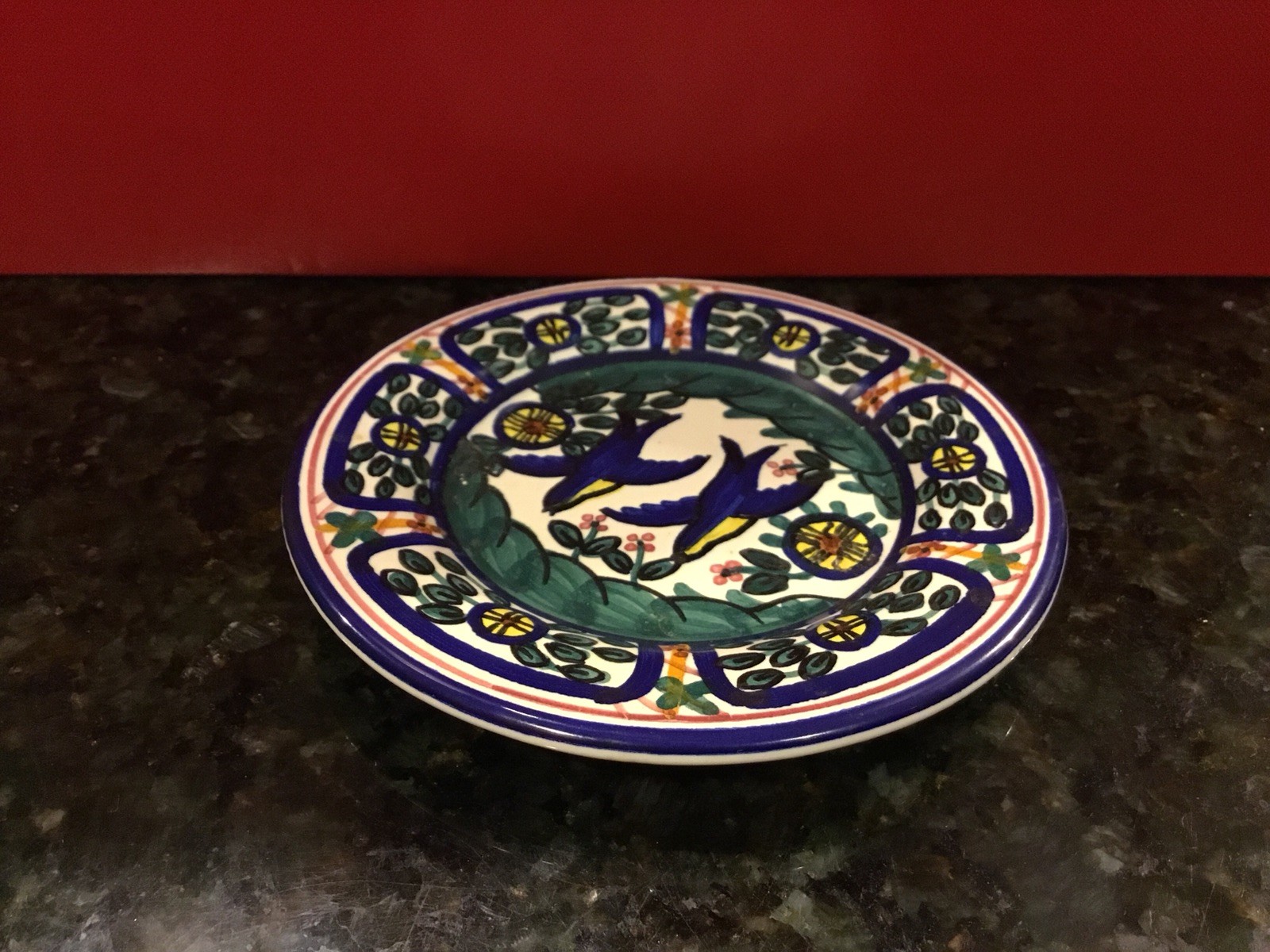Vintage FIGAS Djo Hand Painted (Spanish Pottery) Hanging Plate #9 | eBay