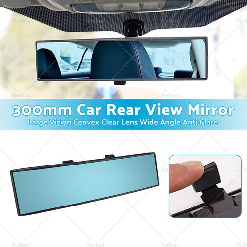 300mm Anti Glare Car Rear View Mirror Large Vision Convex Clear Lens ...