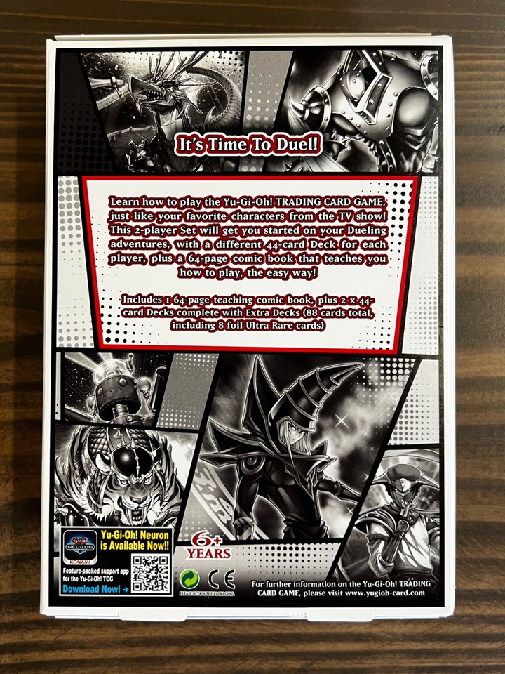 Yugioh 2-Player Starter Set Brand New Factory Sealed Box 1st Edition | eBay