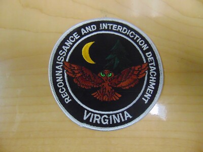 PATCH MILITARY RECONNAISSANCE AND INTERDICTION DETACHMENT VIRGINIA | eBay