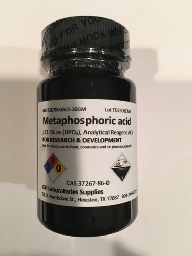Metaphosphoric acid, 35.1% by acidimetry as HPO3, Analytical Reagent ...
