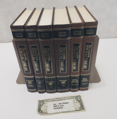 The Complete Biblical Library - MIXED LOT of 6 Acts Luke Romans Greek ...