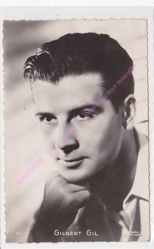 CPSM RPPC STAR GILBERT GIL PHOTO STUDIO CARLET AIME Edt P.I 45 | eBay