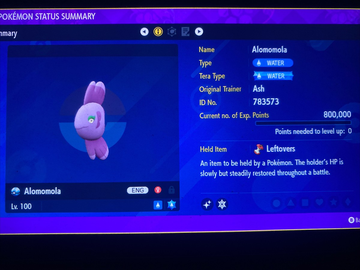 Pokemon Alomomola Shiny