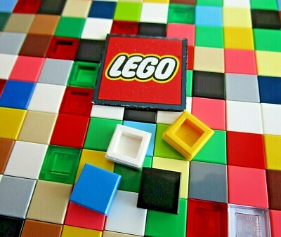 LEGO SQUARE Tiles 1x1 with Groove (x20) Choose Colour - Design 3070 ...