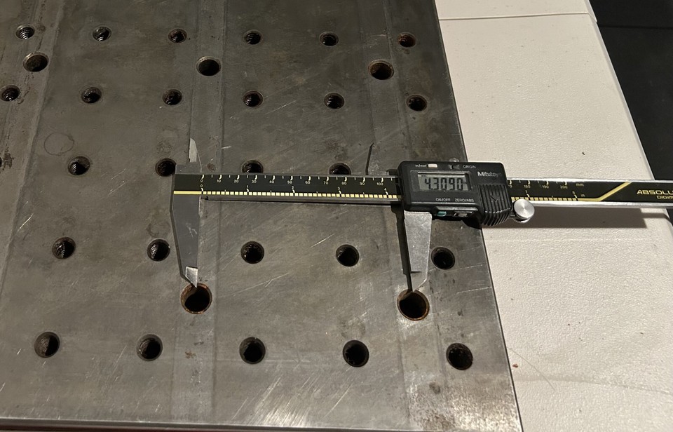 CHICK CNC Vise Foundation Table Machining Sub Plate Fixture USED 13.75 ...