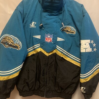 VTG Jacksonville Jaguars Jacket Mens M 24x28 Pro Line Logo Athletic ...