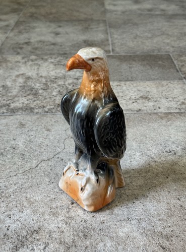 Vintage Ceramic Eagle Figurine – Hand Painted Bald Eagle Statue | eBay