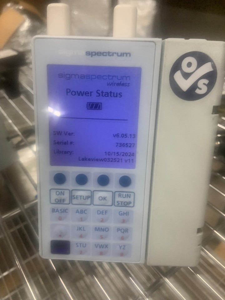 Lot of 6 Baxter SIGMA Spectrum Infusion Pumps | eBay